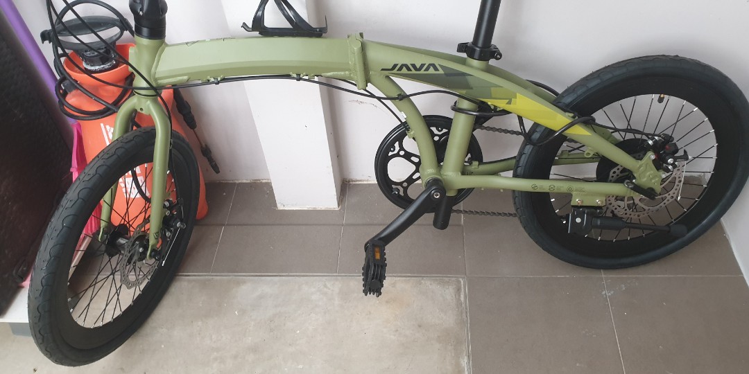 Java zelo v2 foldable bicycle, Sports Equipment, Bicycles & Parts ...