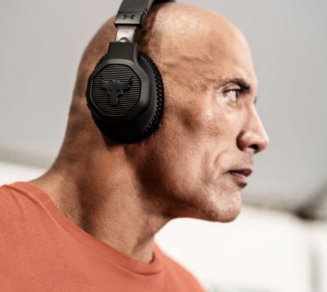 JBL Under armour Project Rock headphone, Audio, Headphones & Headsets ...