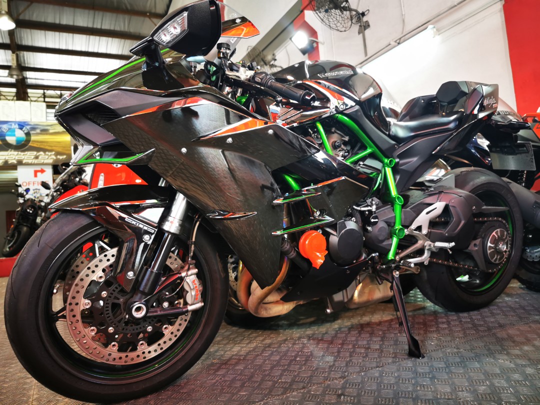 KAWASAKI ZX1000 H2, Motorcycles, Motorcycles for Sale, Class 2 on Carousell