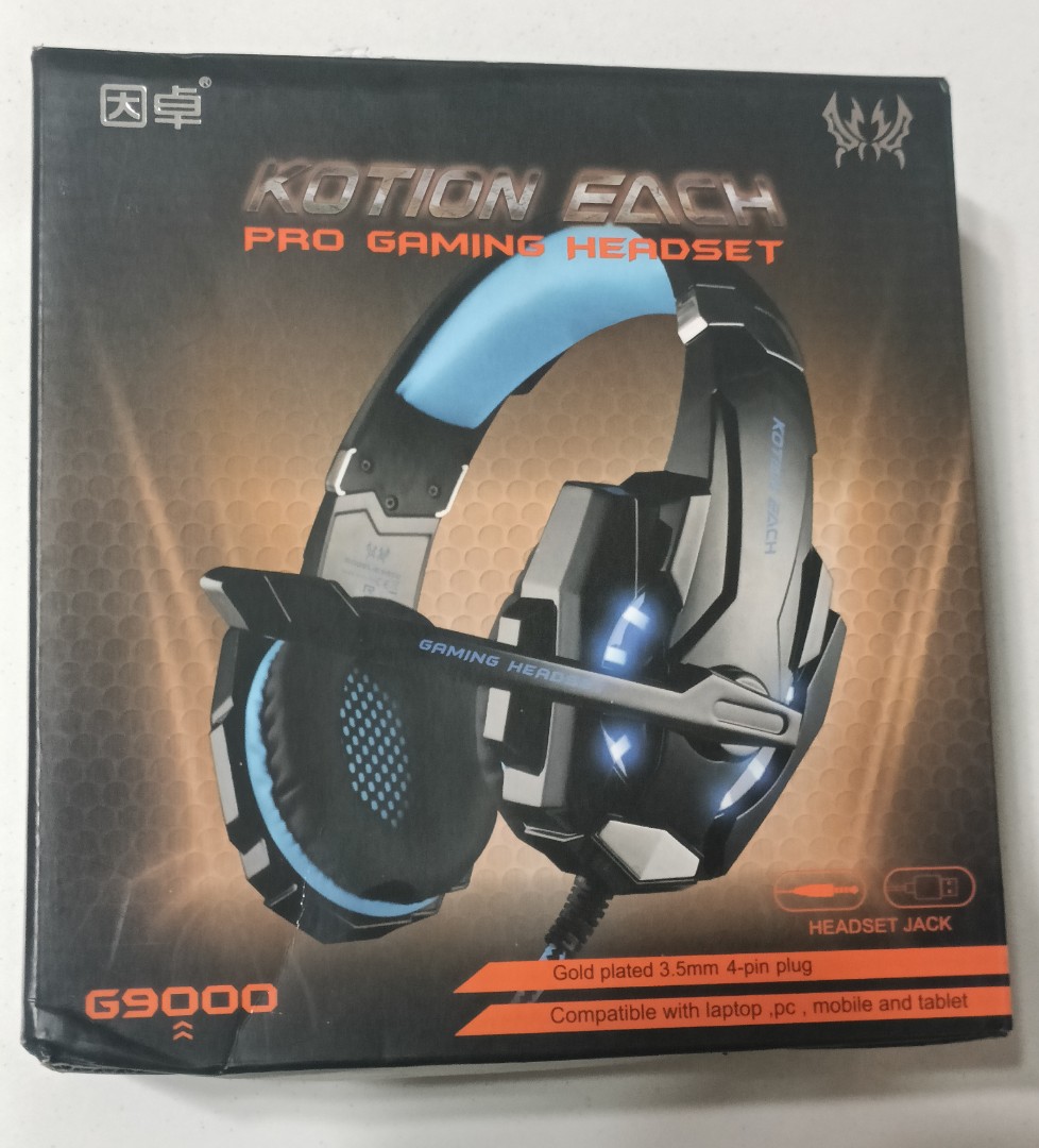 Kotion Each G9000 Pro Gaming Headphone, Audio, Headphones & Headsets on ...