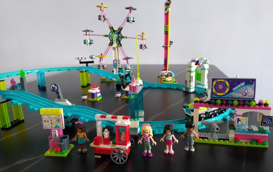 LEGO 41130, Amusement Park Roller Coaster, Friends, Hobbies & Toys ...