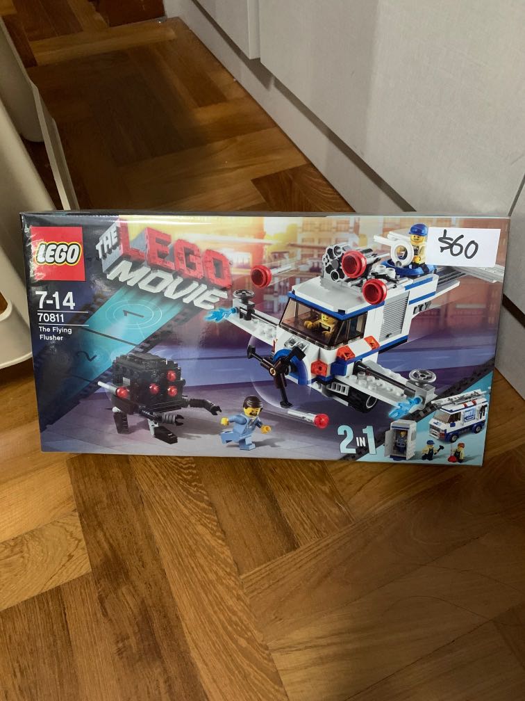 Lego 70811 The Lego Movie The Flying Flusher, Hobbies & Toys, Toys ...