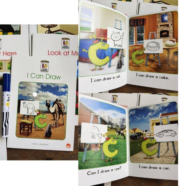 Letter Buddies Letter Sounds (24 books), Hobbies & Toys, Books ...