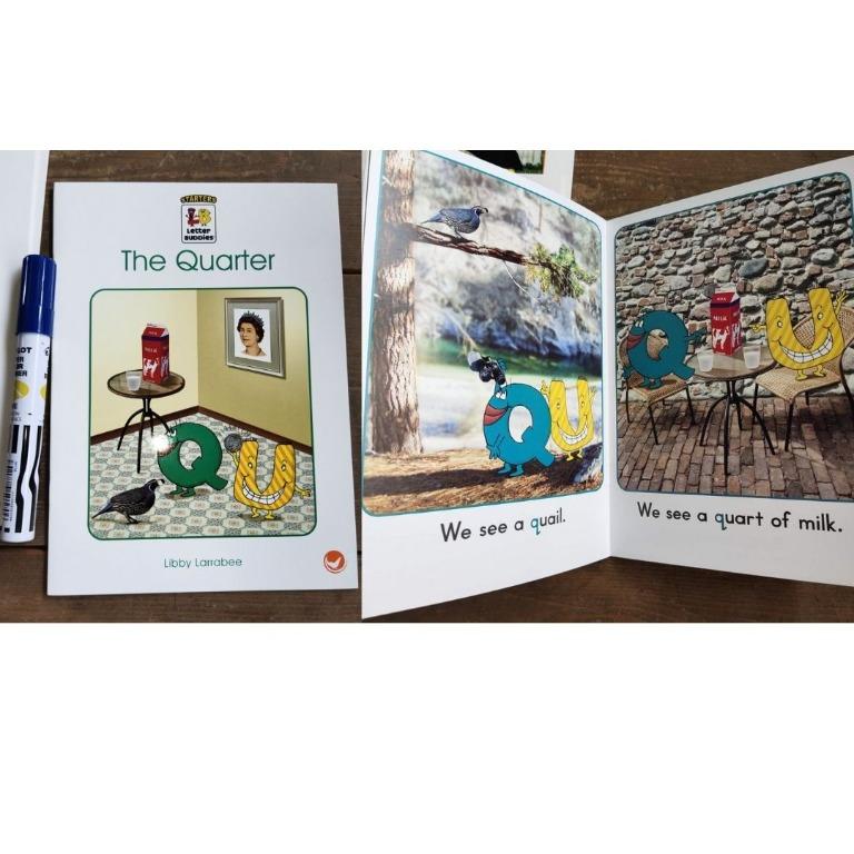 Letter Buddies Letter Sounds (24 books), Hobbies & Toys, Books ...