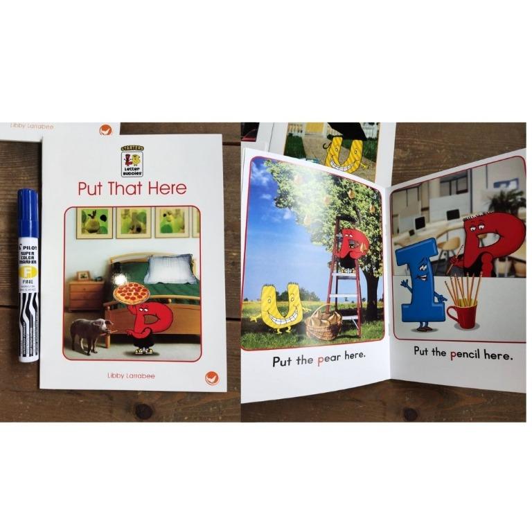 Letter Buddies Letter Sounds (24 books), Hobbies & Toys, Books ...