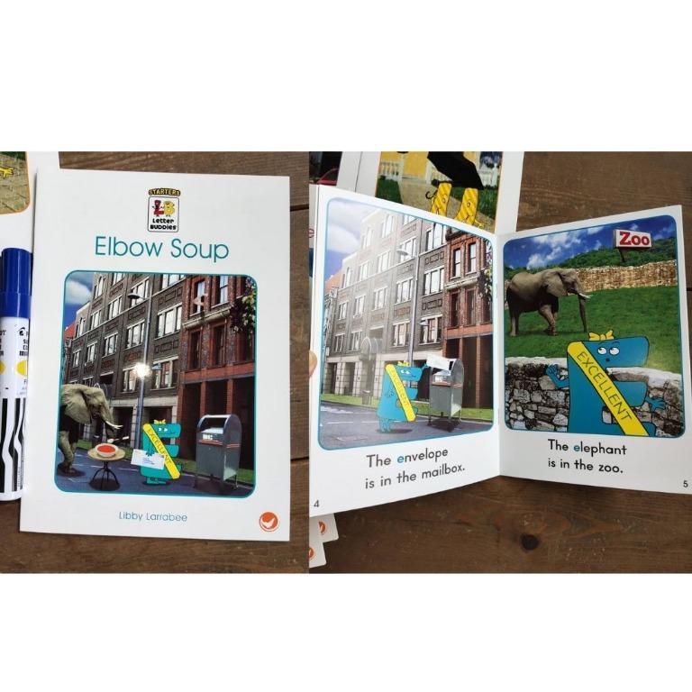 Letter Buddies Letter Sounds (24 books), Hobbies & Toys, Books ...