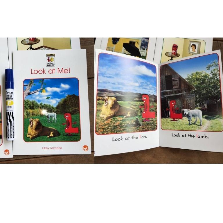 Letter Buddies Letter Sounds (24 books), Hobbies & Toys, Books ...