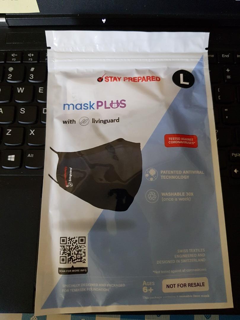 Livinguard Mask (Brand New), Health & Nutrition, Face Masks & Face ...