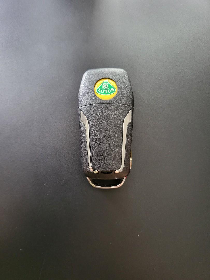 Lotus Key Fob Logo Sticker Yellow/Black, Car Accessories, Accessories ...