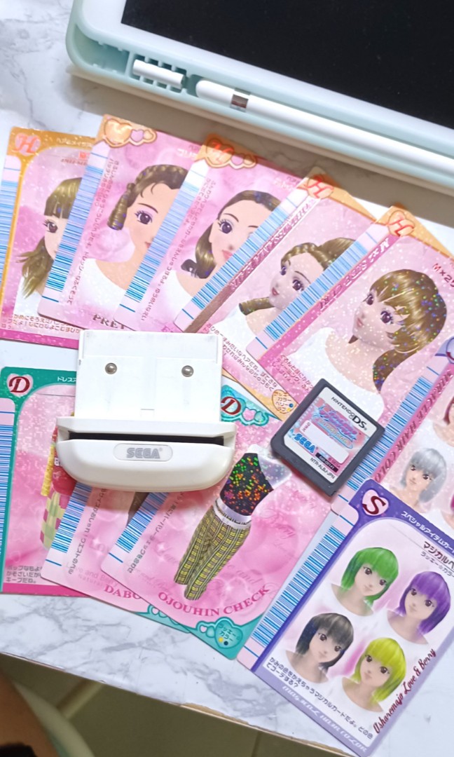 Love and Berry Nintendo Ds Game Card reader swiper japanese card sega ...