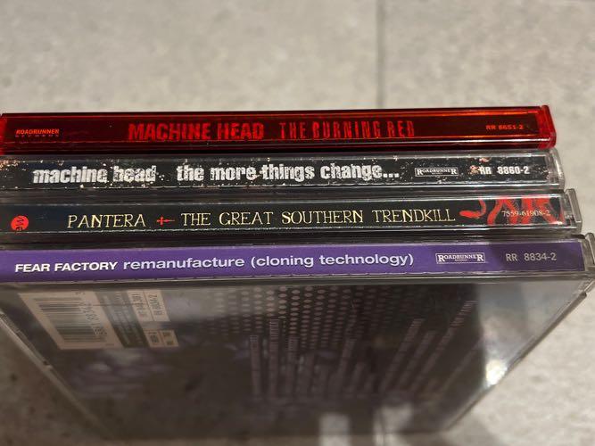 Machine Head, Pantera, Fear Factory, Hobbies & Toys, Music & Media, CDs ...