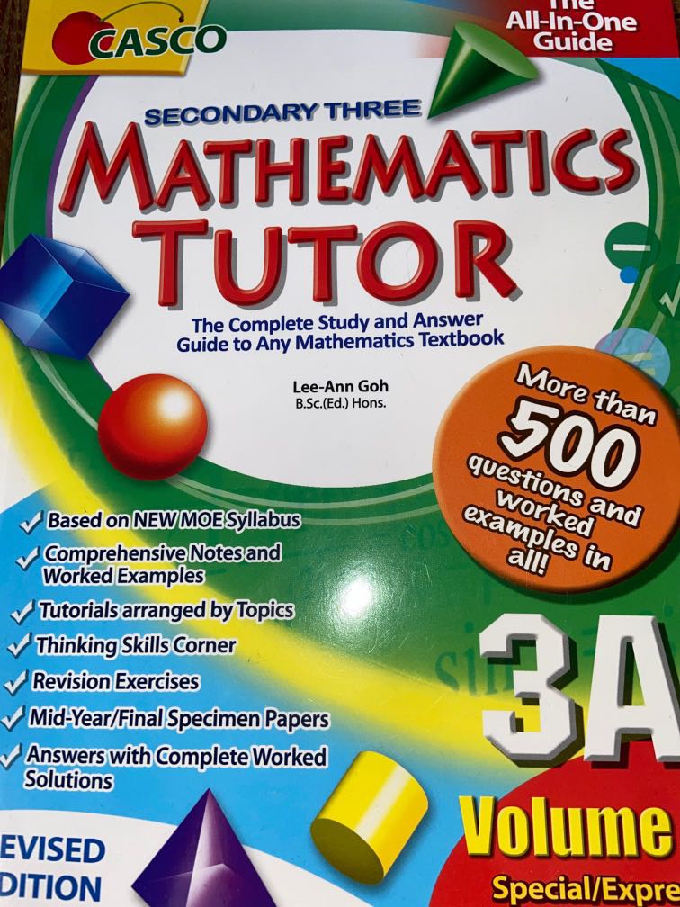 Mathematics 3A volume 2 assessment book, Hobbies & Toys, Books ...