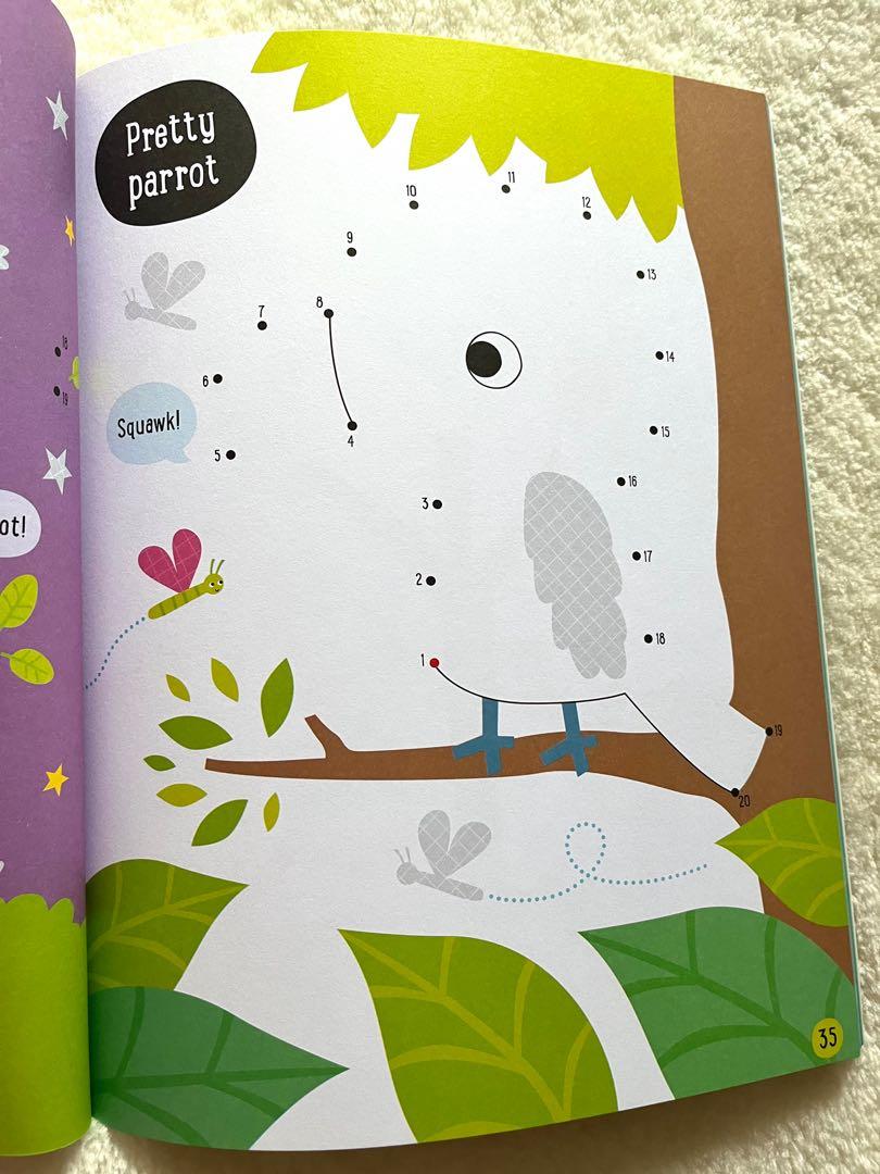 My First Sticker Dot to Dot activity book with card press-outs and over ...
