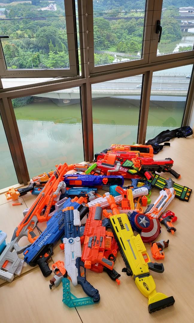 Nerf gun Trio Echo Phoenix, Hobbies & Toys, Toys & Games on Carousell