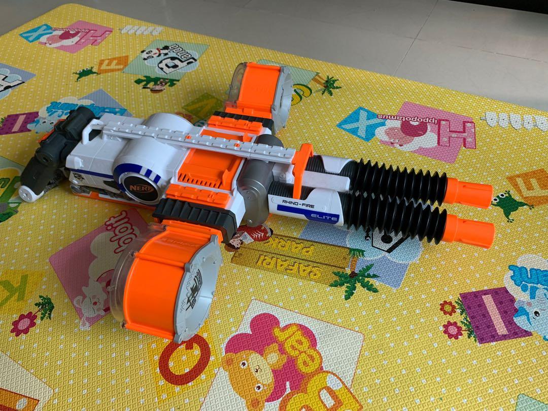 NERF RHINO FIRE, Hobbies & Toys, Toys & Games on Carousell