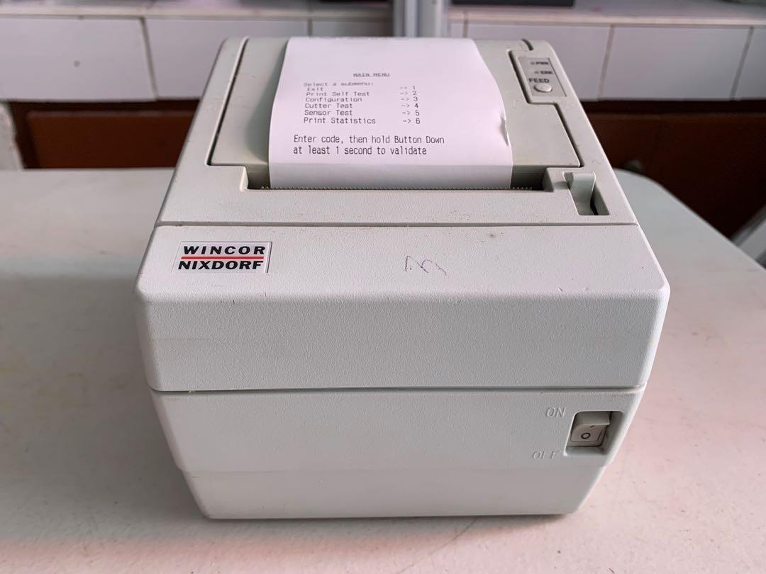 Nixdorf Thermal Paper Receipt Printer with free Paper Rolls, Computers ...