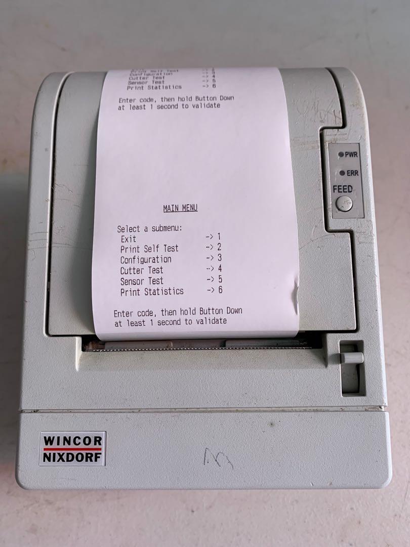 Nixdorf Thermal Paper Receipt Printer with free Paper Rolls, Computers ...