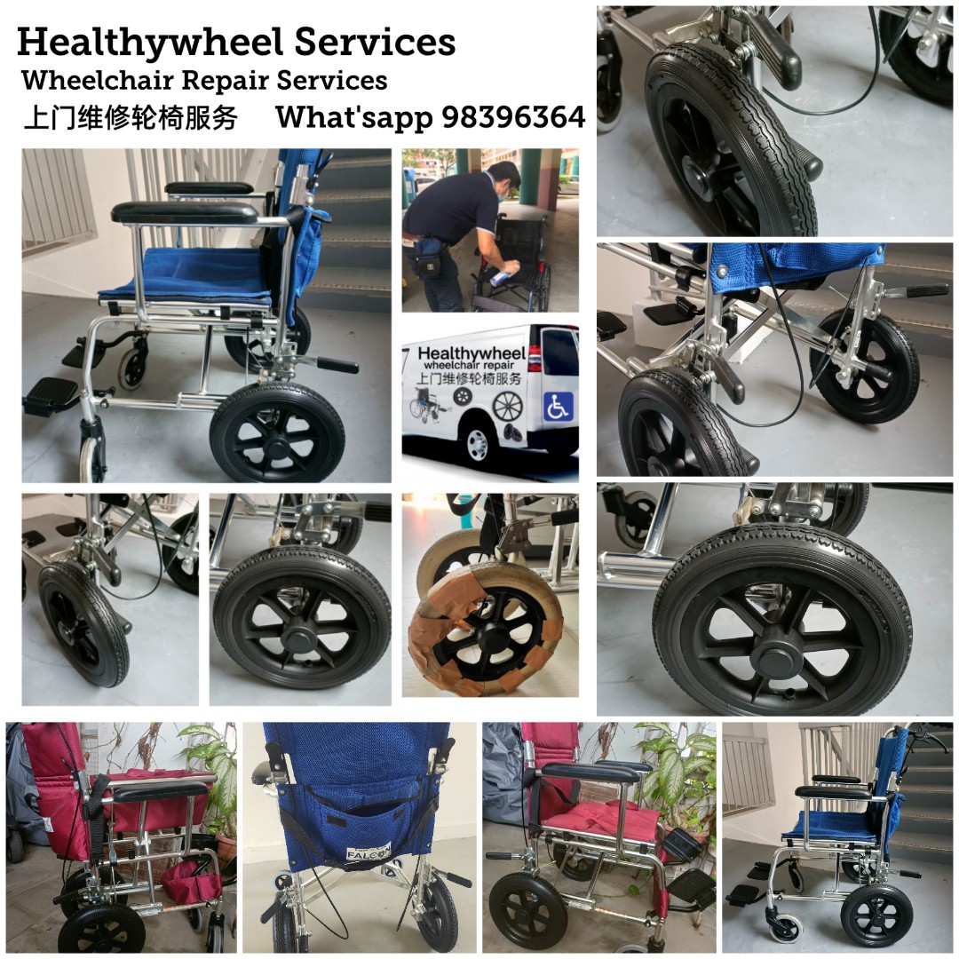 Wheelchair repair services oem wheel for Falcon Miki Bion Lifeline ...