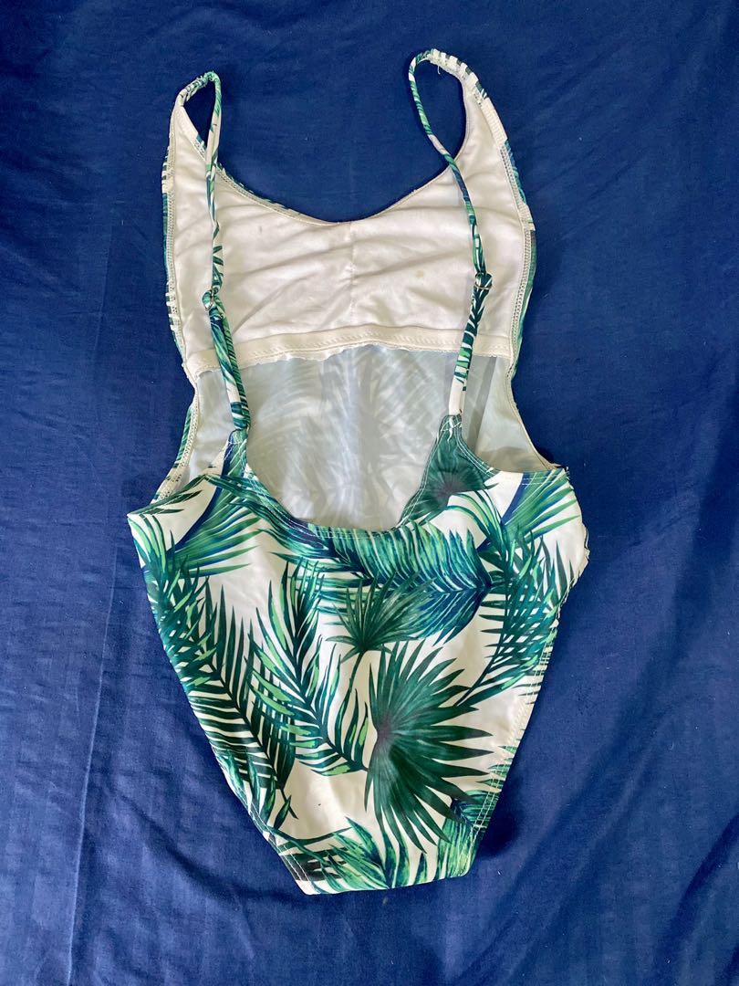 One Piece Low-back Bikini, Women's Fashion, Swimwear, Bikinis ...