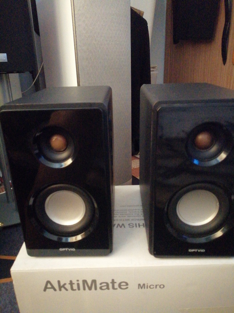 Optvio active speaker, Audio, Soundbars, Speakers & Amplifiers on Carousell