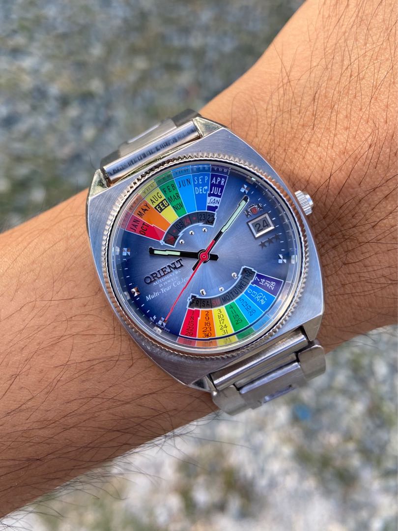 Orient Multi-Year Calendar, Men's Fashion, Watches & Accessories ...