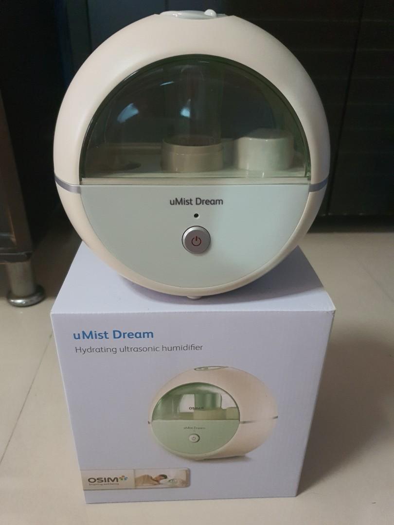 Osim uMist Dream Hydrating Ultrasonic Humidifer Model 0S-635, TV & Home ...