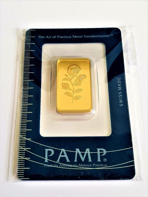 PAMP Gold Bar - 20 grams, Hobbies & Toys, Memorabilia & Collectibles ...