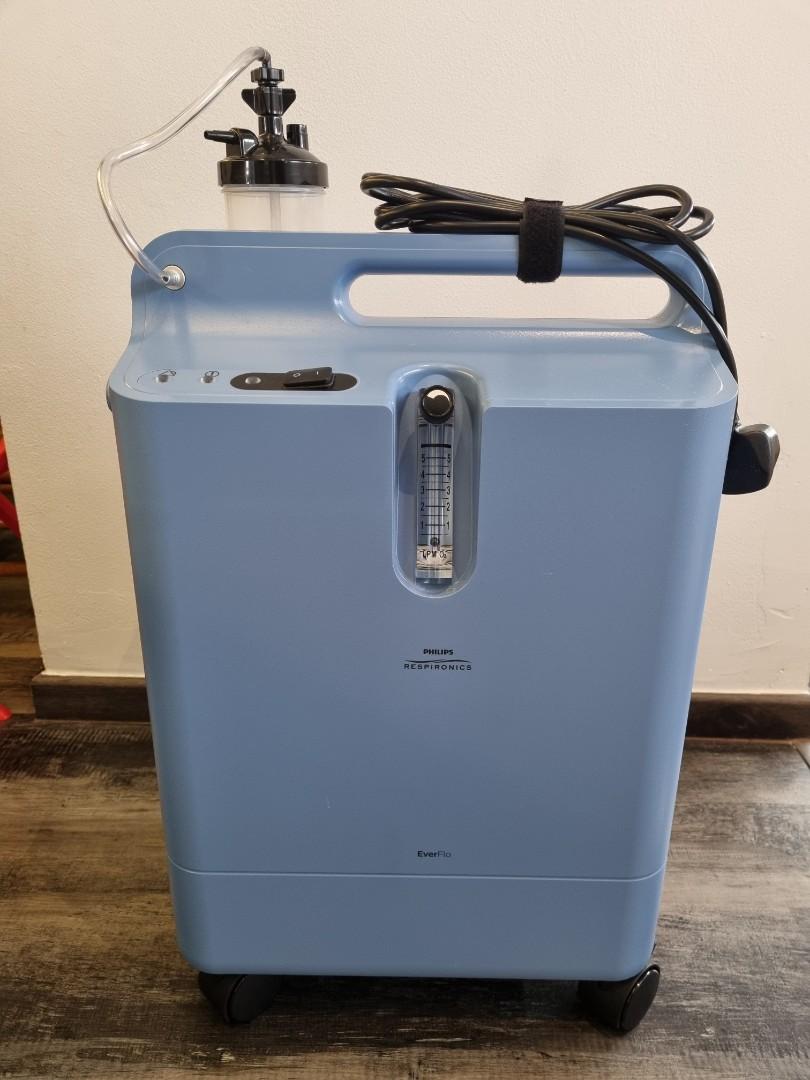 Philips Respironics Everflo oxygen concentrator, Health & Nutrition ...