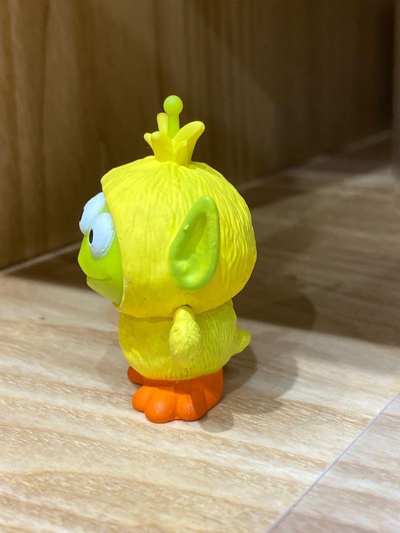 Pixar 三眼仔公仔 alien toy story Ducky 鴨仔 可愛 雞, 興趣及遊戲, 玩具 & 遊戲類 - Carousell