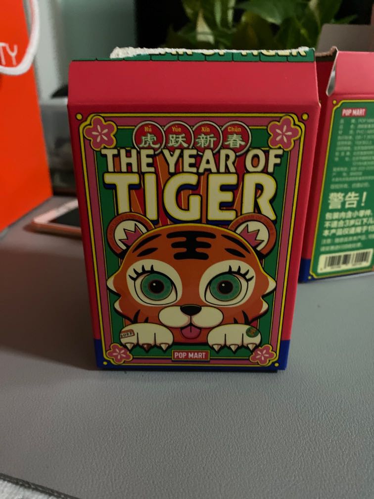 Popmart The Year Of Tiger , Hobbies & Toys, Toys & Games on Carousell