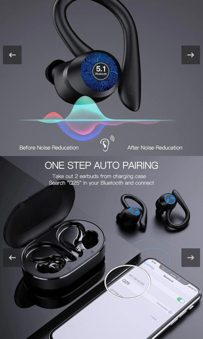 Power Q25 pro ear buds, Audio, Earphones on Carousell