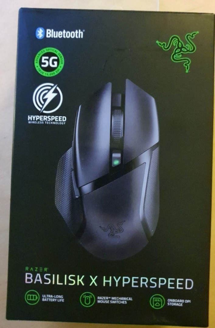 Razer Basilisk X Hyperspeed, Computers & Tech, Parts & Accessories ...