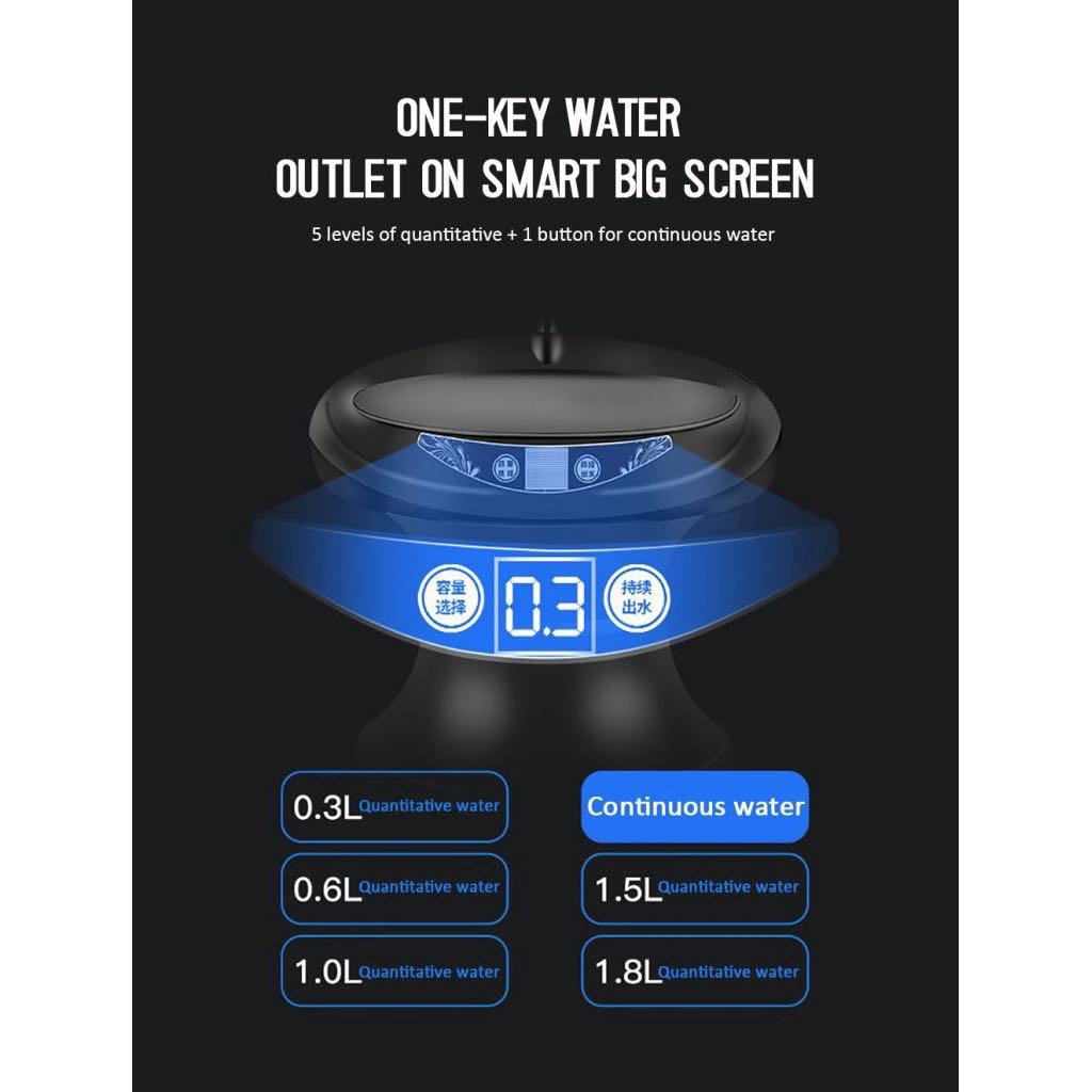 Ready Drinking fountain barreled water pump tray electric water presser ...