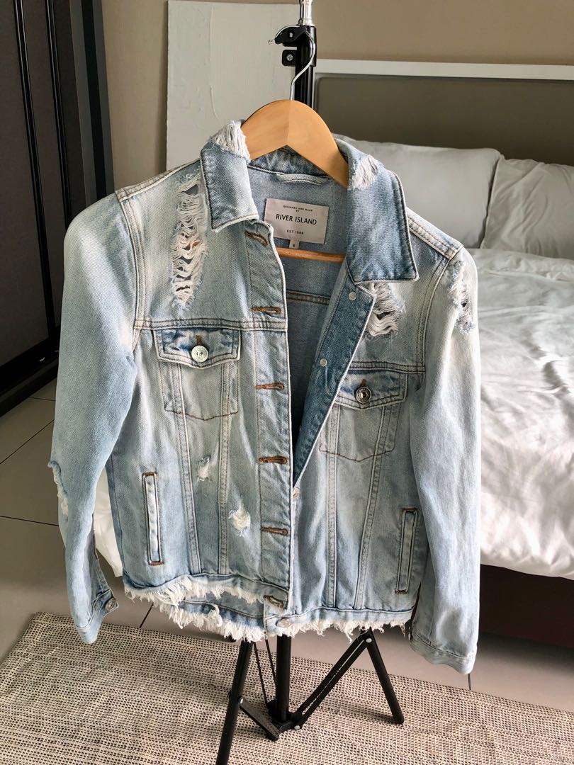 River Island - Denim Jacket, Women's Fashion, Coats, Jackets and ...
