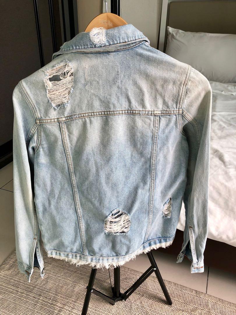River Island - Denim Jacket, Women's Fashion, Coats, Jackets and ...