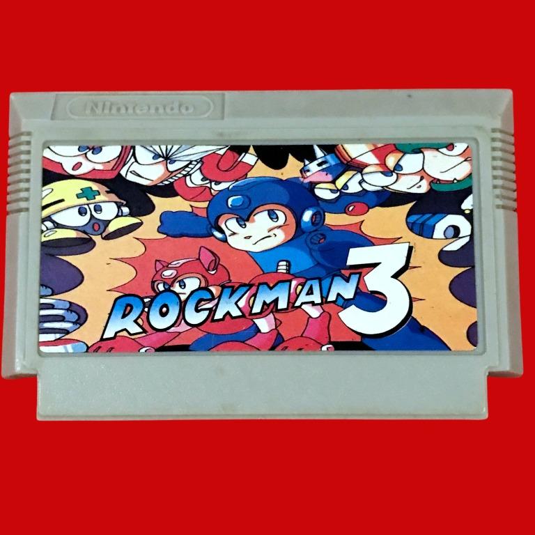 ROCKMAN 3 & ROCKMAN 6 NINTENDO FAMICOM 1980s Game Cartridges, Video ...