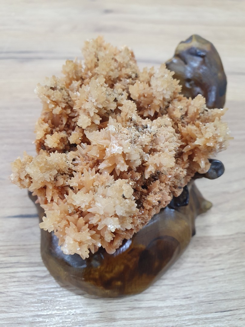 Salactite orange calcite flower, Furniture & Home Living, Home Decor ...