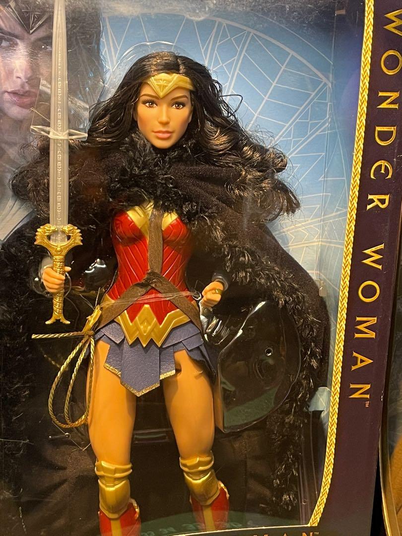 SET OF 3 - WONDER WOMAN / HIPPIOLYTA / ANTIOPE BARBIE COLLECTOR - BLACK ...