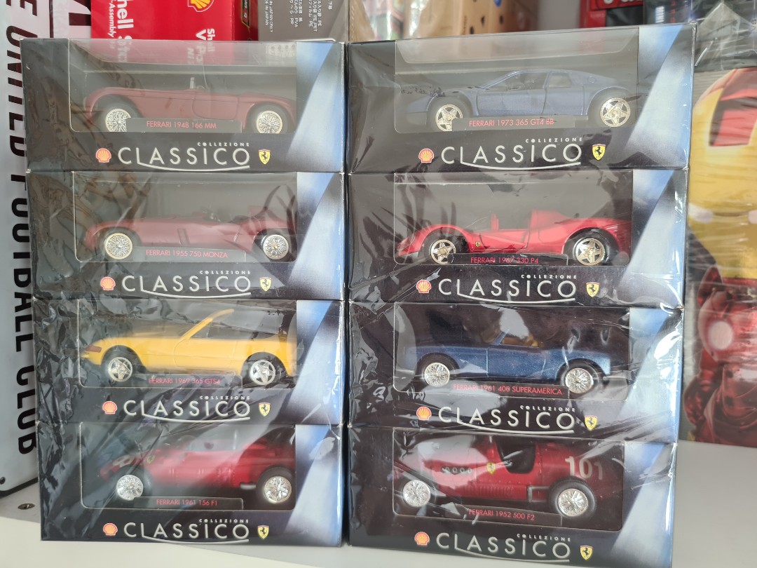 Shell Classico collection ferrari vintage collection, Hobbies & Toys ...