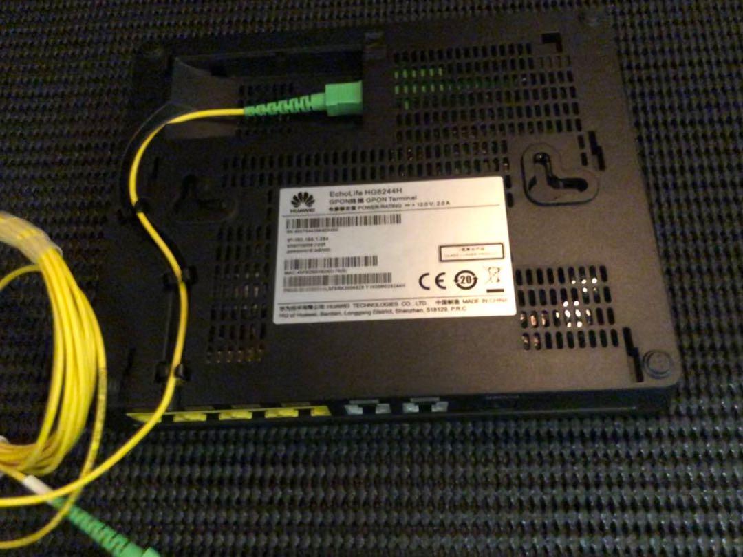 Singtel fibre modem and router, Computers & Tech, Parts & Accessories ...