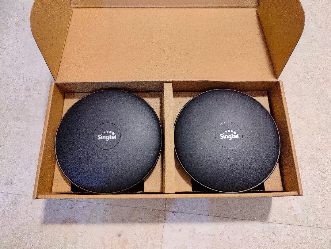 Singtel Mesh Range Wifi Wi-Fi Extender v2 Router Modem, Computers ...
