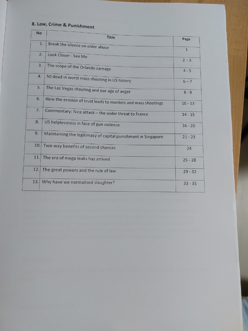 SNGS English/GP notes, Hobbies & Toys, Books & Magazines, Textbooks on ...