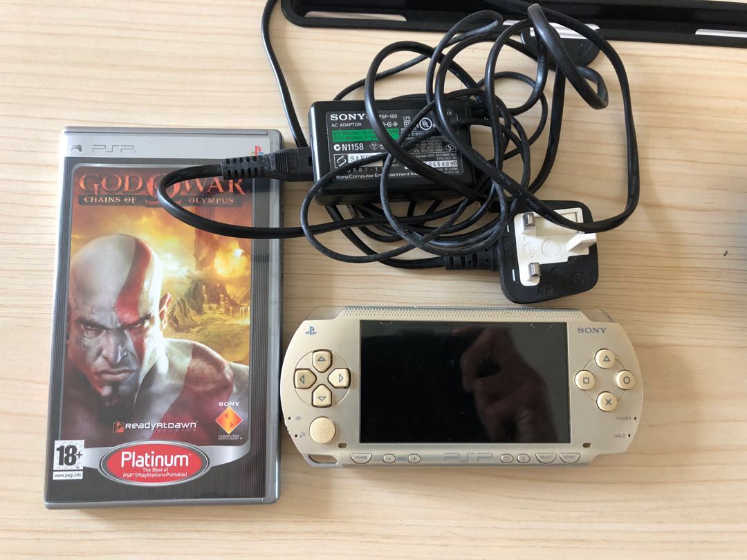 Sony PSP Champagne Gold, Video Gaming, Video Games, PlayStation on ...
