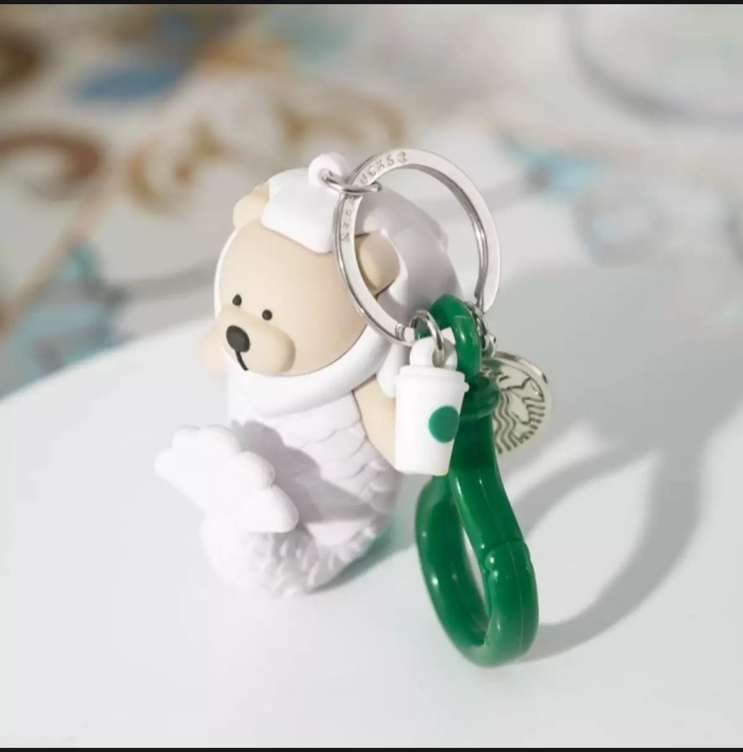 Starbucks Bearista Merlion key chain, Hobbies & Toys, Memorabilia & Collectibles, Fan ...