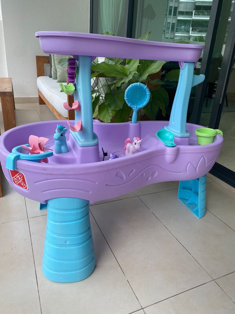 Step 2 Waterfall Water Table, Babies & Kids, Infant Playtime on Carousell