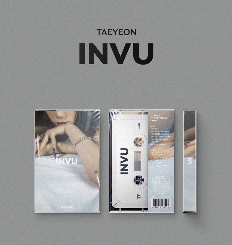 Taeyeon INVU (TAPE Ver. Limited Edition), Hobbies & Toys, Memorabilia ...
