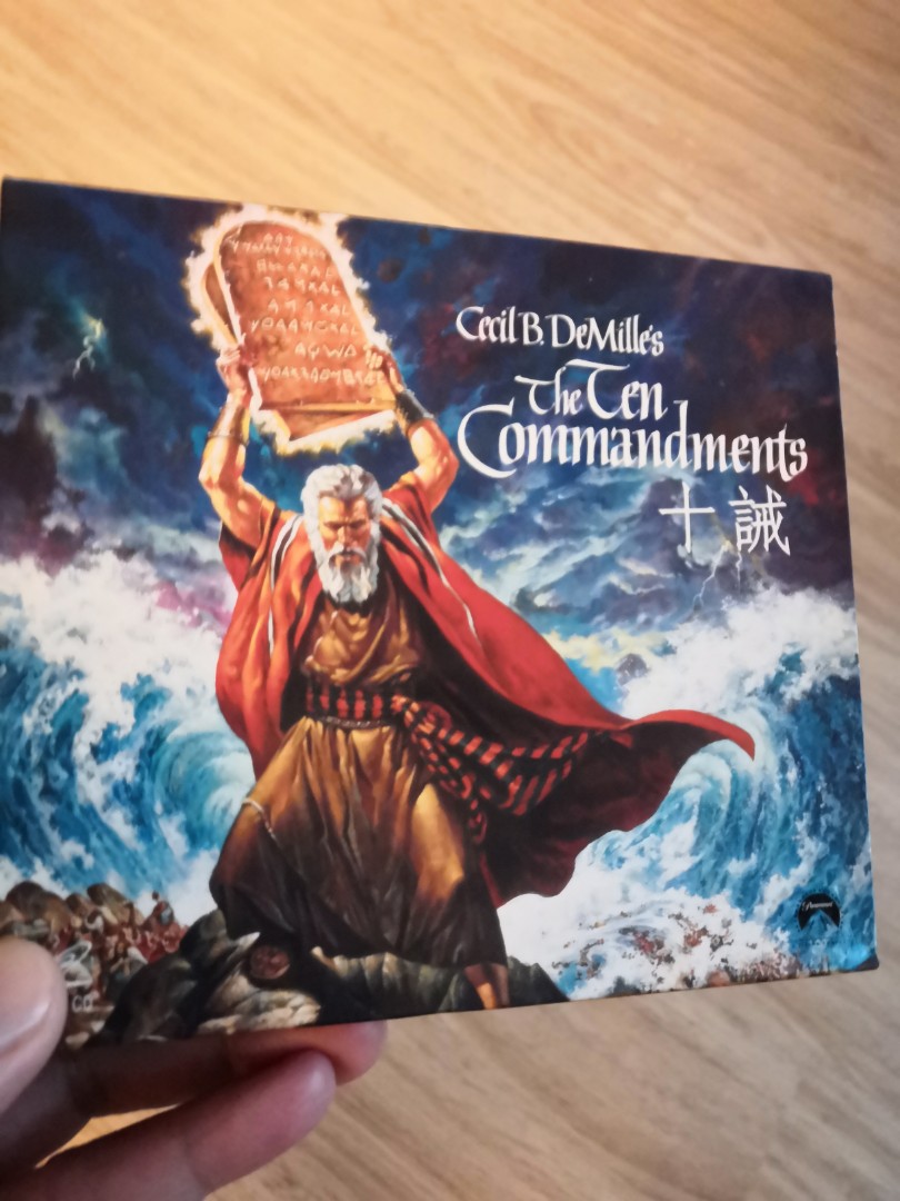 Ten Commandments VCD, 興趣及遊戲, 音樂、樂器 & 配件, 音樂與媒體 - CD 及 DVD - Carousell