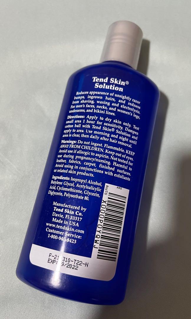 Tend Skin Solution for Ingrown Hair and Razor Bumps from Shaving and ...