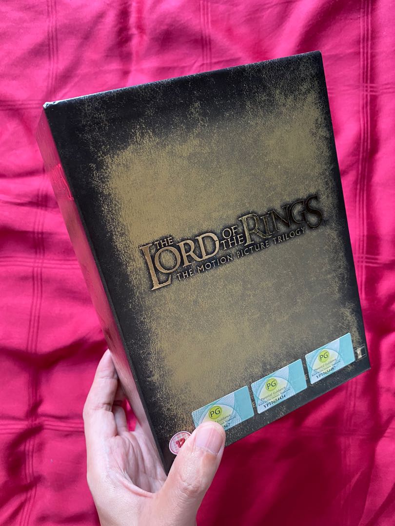 The Lord of the Rings Trilogy Special Extended DVD Edition Box Set ...