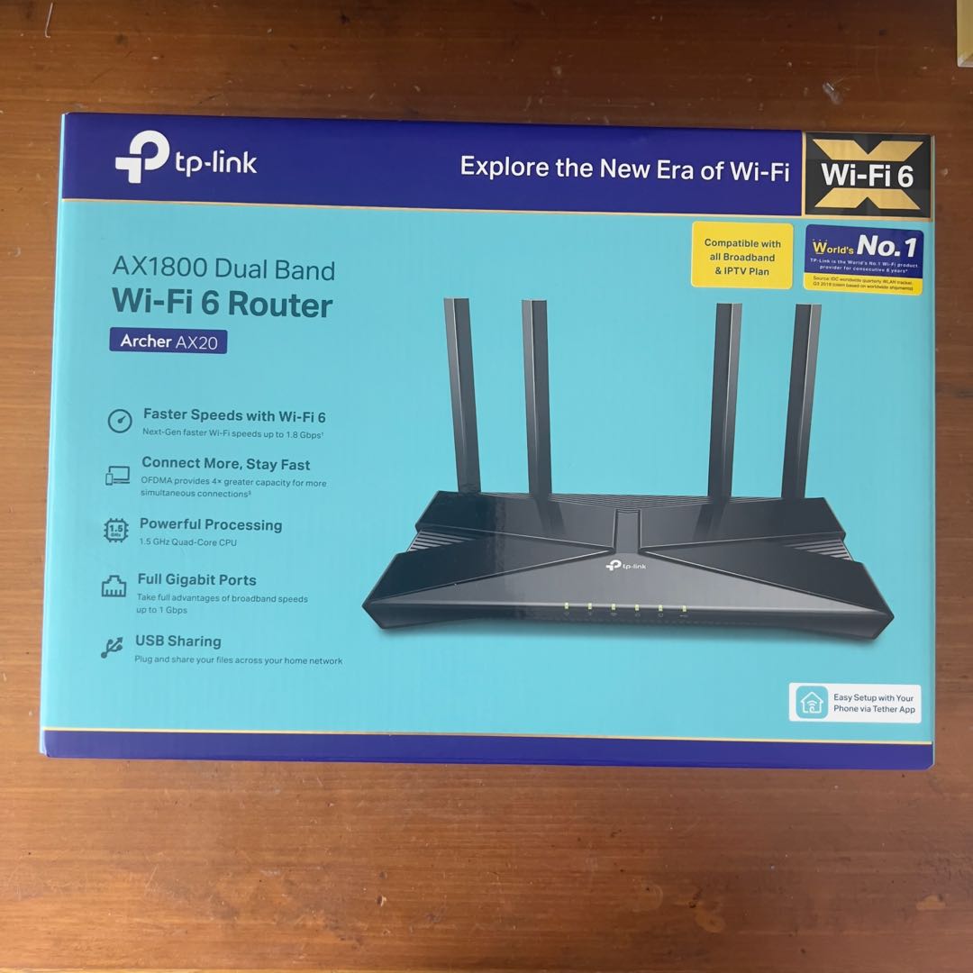 TP-Link AX1800 Wifi 6 Router, Computers & Tech, Parts & Accessories ...